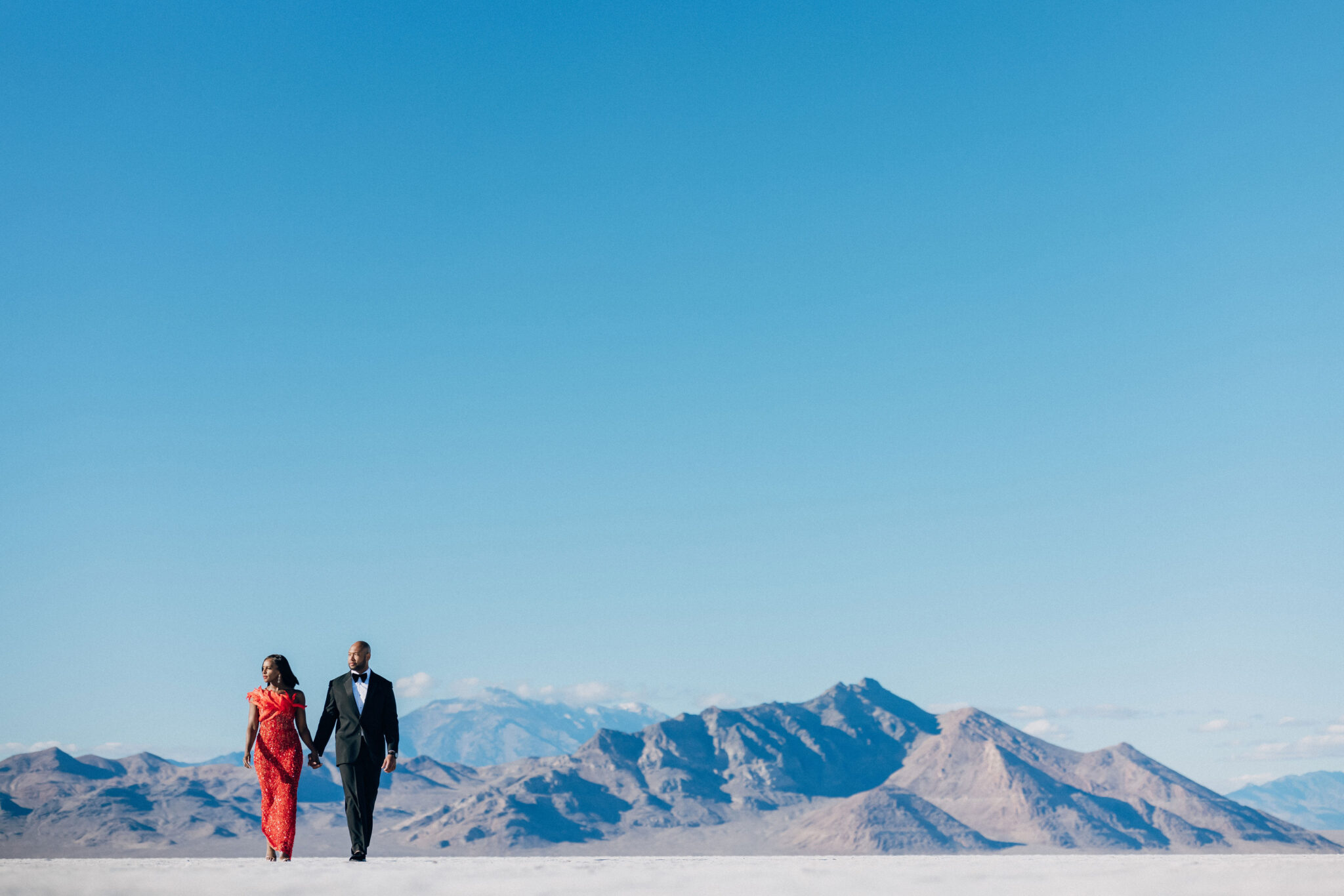 A Sultry & Scenic Engagement Session in Salt Lake City, UT - Black Bride