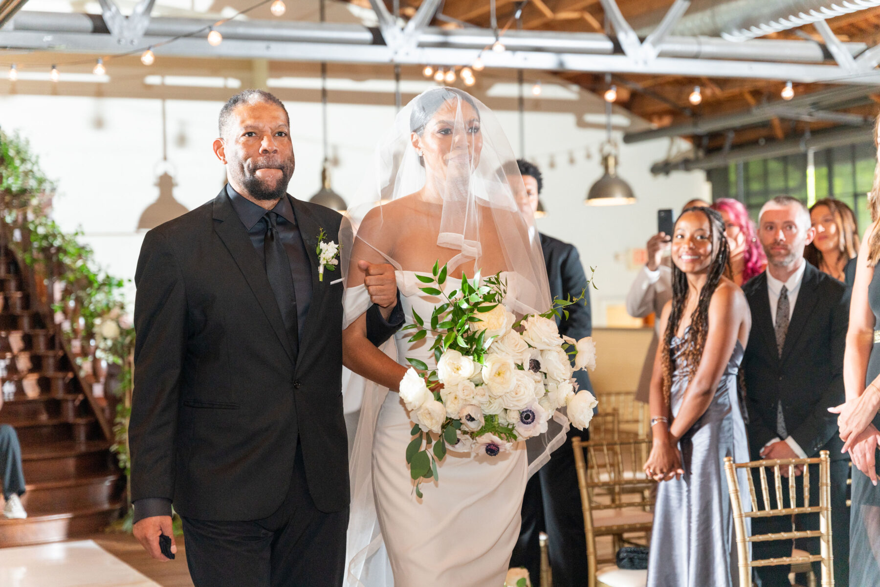 An Italian Countryside-Themed Wedding in Atlanta, GA - Black Bride