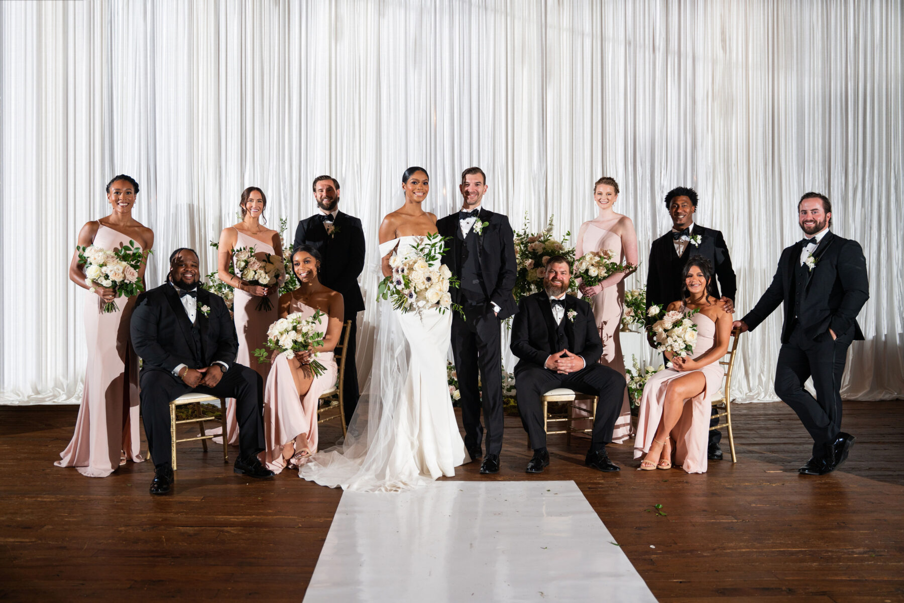 An Italian Countryside-Themed Wedding in Atlanta, GA - Black Bride