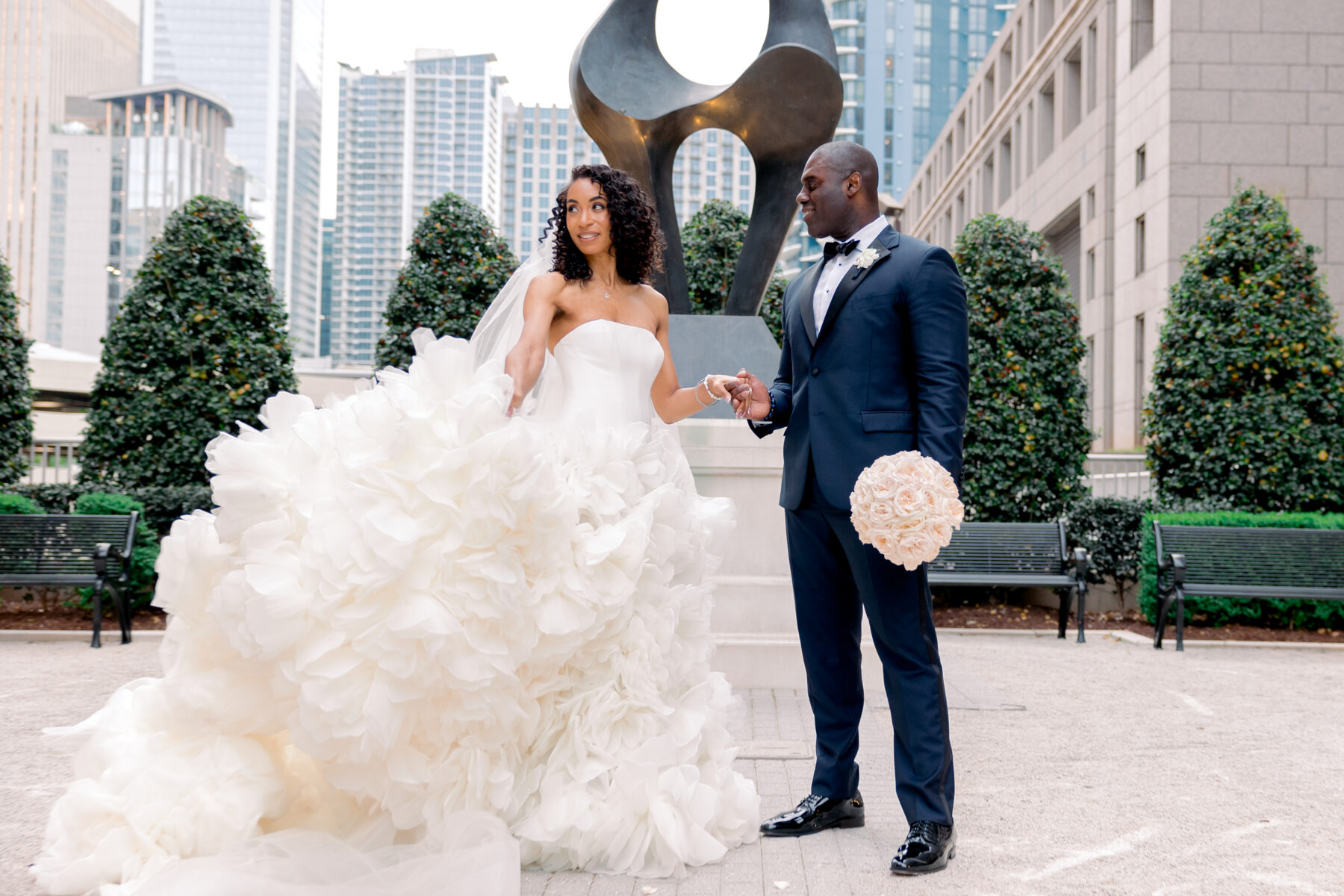 Nicole & Felicia Bridal Couture at Kleinfeld Bridal - Black Bride